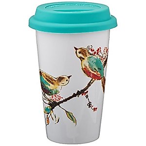 Lenox Chirp Thermal Travel Mug, 1 Count (Pack of 1), Multi