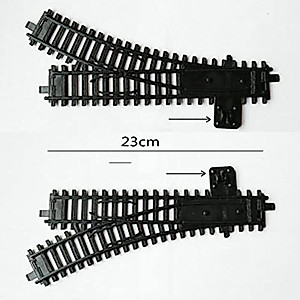 SM SunniMix 34Pcs Model Railway Track 1/87 for Train Railway Layout Architecture Model