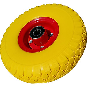 3.00-4 Flat Free Tire Hand Truck on Wheel 10 inch (3/4 Bearing)
