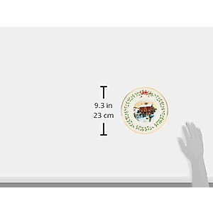 Lenox 887099 2019 Holiday Barn Scene Plate
