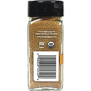 Simply Organic Spice Right Everyday Blends Cinnamon Sugar Trio, Certified Organic, Vegan, Vegetarian | 3.1 oz