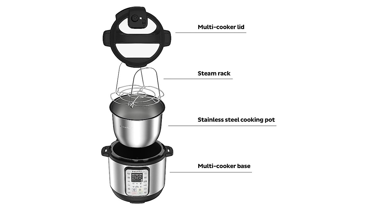 Instant Pot Duo Plus 9-in-1: Versatile 6 Qt Electric Cooker