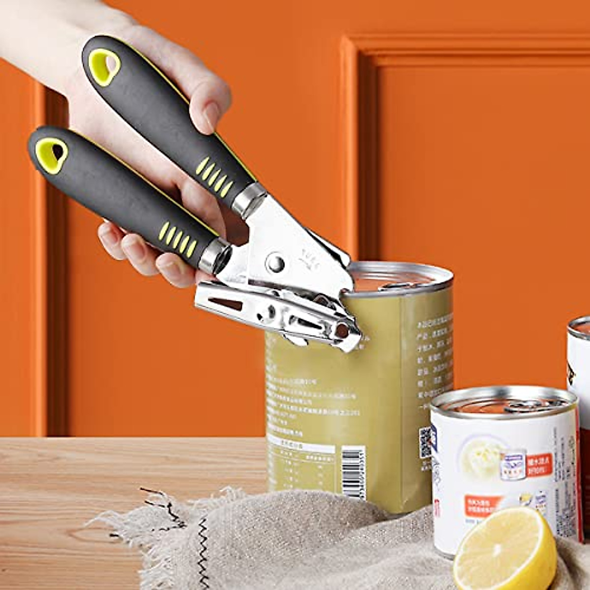 Can Opener, Multifunctional Manual Can Opener - Bottle Opener