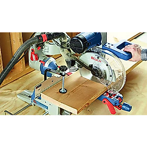 BOSCH CM10GD Compact Miter Saw - 15 Amp Corded 10 In. Dual-Bevel Sliding Glide Miter Saw with 60-Tooth Carbide Saw Blade