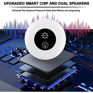 Ultrasonic Plug in Pest Repellent Indoor, Non-Toxic Humans and Pets Safe, for Rats Mice Flea Insects Mosquitoes Spiders Ants Roaches Bugs, Ariie Pest Control for Home Office Warehouse Hotel