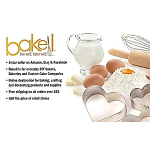 25 PC Purple Floral Lace Cupcake Wrappers Set from Bakell