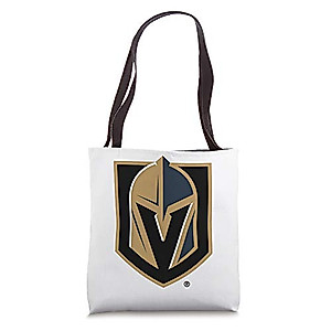 NHL Vegas Golden Knights Team Logo Beach Tote Bag