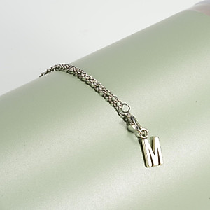 LUAATT Letter Charm Accessories For Stanley Cup,Name Id Letter Handle Charm For Stanley Tumbler(M)