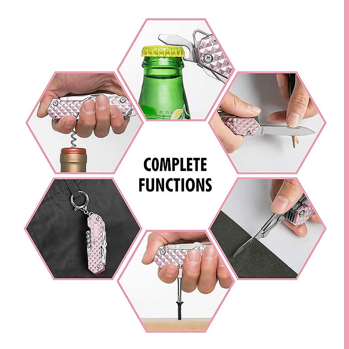 FantastiCAR Multitools Set with Premium Gift Box for Outdoor Camping Activities, Home Daily Needs