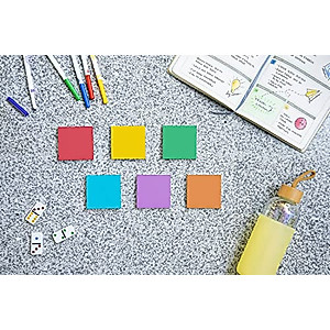 Post-it Super Sticky Notes, 3x3 in, 12 Pads, 2x the Sticking Power, Assorted Bright Colors, Recyclable (654-15SSMULTI2)