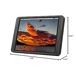 Coolwell 8inch for Raspberry Pi Screen Touchscreen 2K High Resolution Capacitive Display for Raspberry Pi 4B CM4 Jetson Nano 1536×2048 IPS Screen