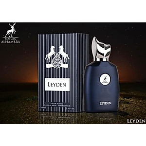 Leyden EDP Perfume By Maison Alhambra 100 ML, 3.40 Fl Oz (Pack of 1)