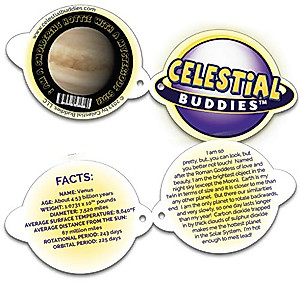 Celestial Buddies Venus Buddy Science Astronomy Space Solar System Educational Plush Stuffed Planet Toy