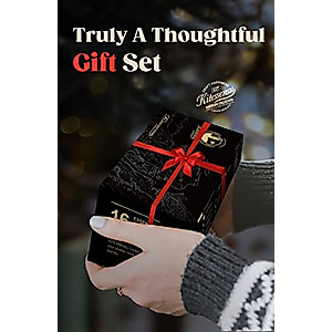 KITESSENSU Cocktail Shaker Set Bartender Kit with Stand | Bar Set Drink Mixer Set with All Essential Bar Accessory Tools: Martini Shaker, Jigger, Strainer, Mixer Spoon, Muddler, Liquor Pourers |Silver