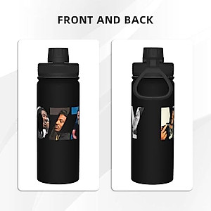 Mozzys Tumbler 18 oz Stainless Steel Sports Insulated Kettle Travel Drinking Cup Water Bottle with Lid