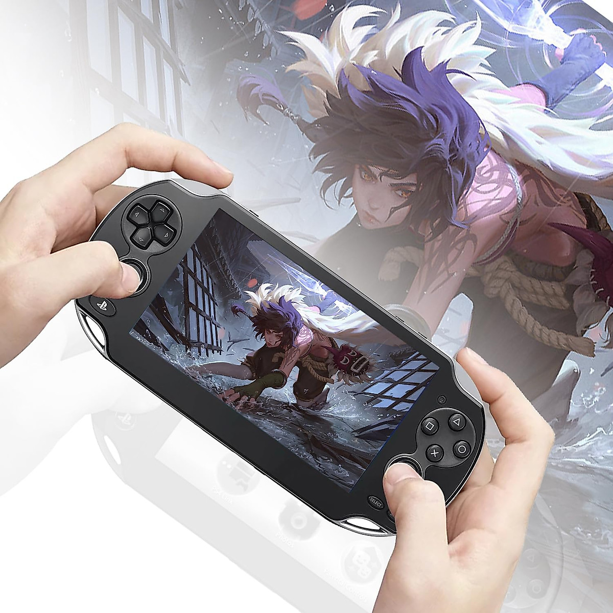 SHENMZ Ps Vita 1000 Battery,(New Upgrade) 4600mAh High Capacity New 0 Cycle Battery Replacement for Sony PS Vita PlayStation Vita PCH-1006 PCH-1001 PCH-1101 PSV 1000 SP65M Games with Repair Tool Kit