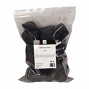 Garden Naturals All Purpose Bituminous Coal 15 Pounds for Forges, Foundries, Furnaces, and More.