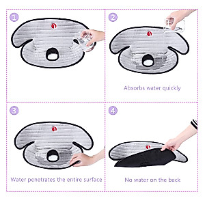 Baby Piddle Pad Car Seat Liner,Potty Training car seat Protector with Waterproof Liner for Child Safety Car Seat Stroller and Dinner Chair,Machine Wash and Dry (Plus-Grey)