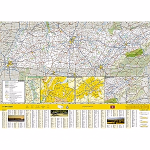 Tennessee Map (National Geographic Guide Map)