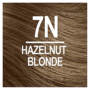 Naturtint 7N Hazelnut Blonde Permanent Hair Color (Pack of 6), Ammonia Free, Vegan, Cruelty Free, up to 100% Gray Coverage, Long Lasting Results (Packaging may vary)
