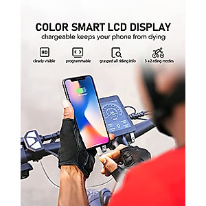 Wallke X3 Pro Electric Bike Adults Folding 750W Fat Tire 32MPH eBike 20AH 48V Samsung Lithium Battery Cells 26 Inch Mountain Electric Bicycle Full Suspension Shimano 8 Speed(Black)