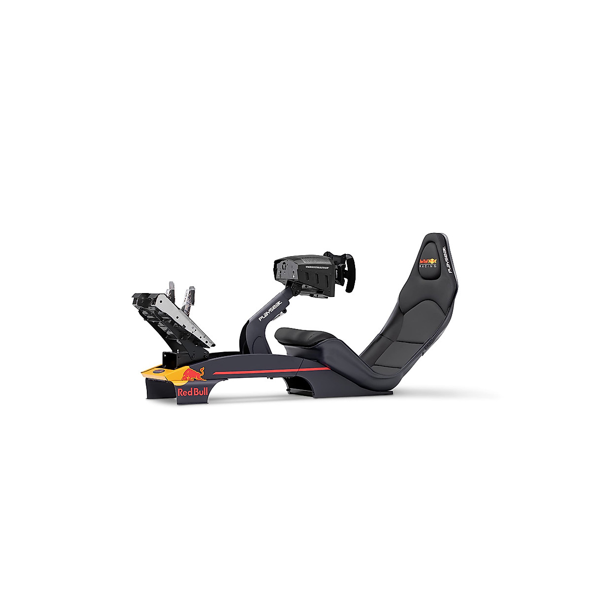 Playseat Formula Sim Racing Cockpit | High Performance Racing Simulator Cockpit for All Steering Wheels, Pedals and All Consoles | for Authentic F1 Racing | Fully Adjustable | Redbull Racing Edition