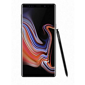 Samsung Galaxy Note 9 Factory Unlocked Phone with 6.4" Screen and 128GB (U.S. Version), Midnight Black