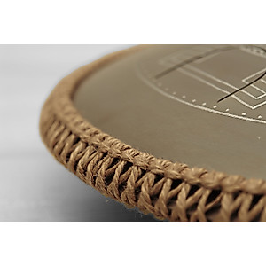 GUDA DRUM Freezbee Pan with Rope Decoration