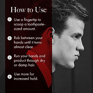 Atlas Matte Texture Clay 2.4 Ounce is a No Shine, Ultra Lightweight, Medium to Firm Hold, Thickening, Texturizing, Separating, Hair Styling and Grooming Product for Men and Women