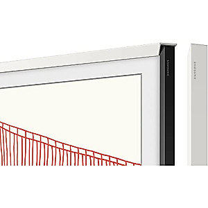 SAMSUNG QN65LS03BA 65 inch The Frame QLED 4K UHD Quantum HDR Smart TV (2022) 65" Customizable Bezel Beveled White