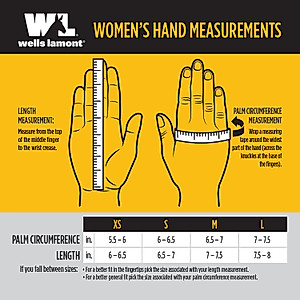 Wells Lamont womens Women s Work Gloves, Red, Medium US