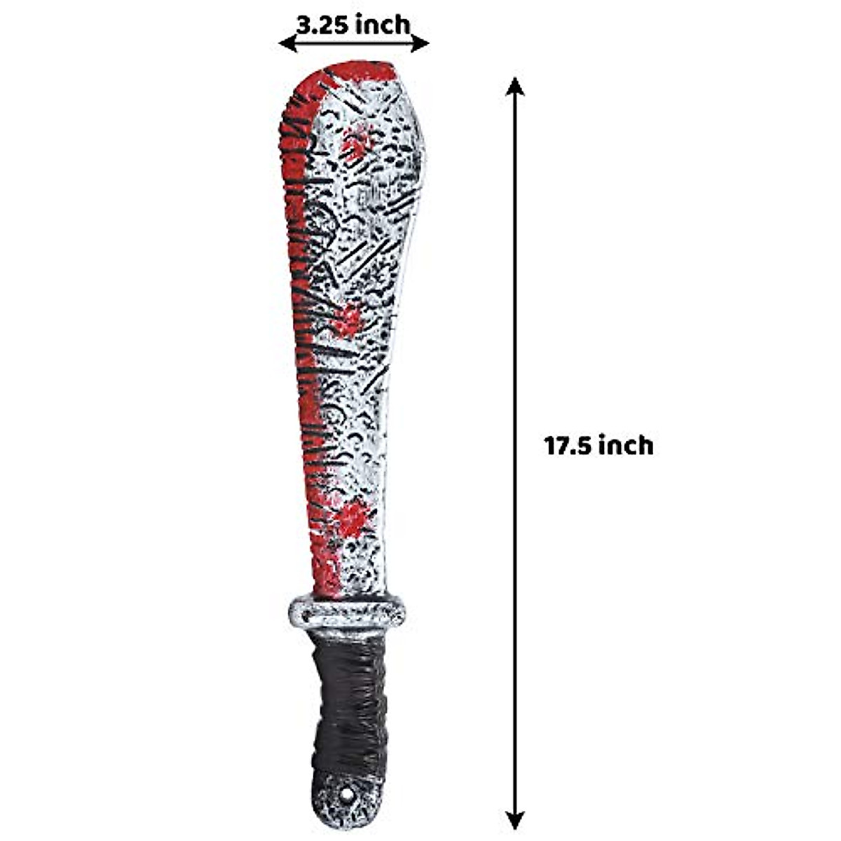 Spooktacular Creations 2 Bloody Machetes Costume Prop with Realistic Fake Bleeding Knife for Halloween Zombie Costume Contest Accessories, Trick-or-Treating, Cosplay, Dress-Up Party