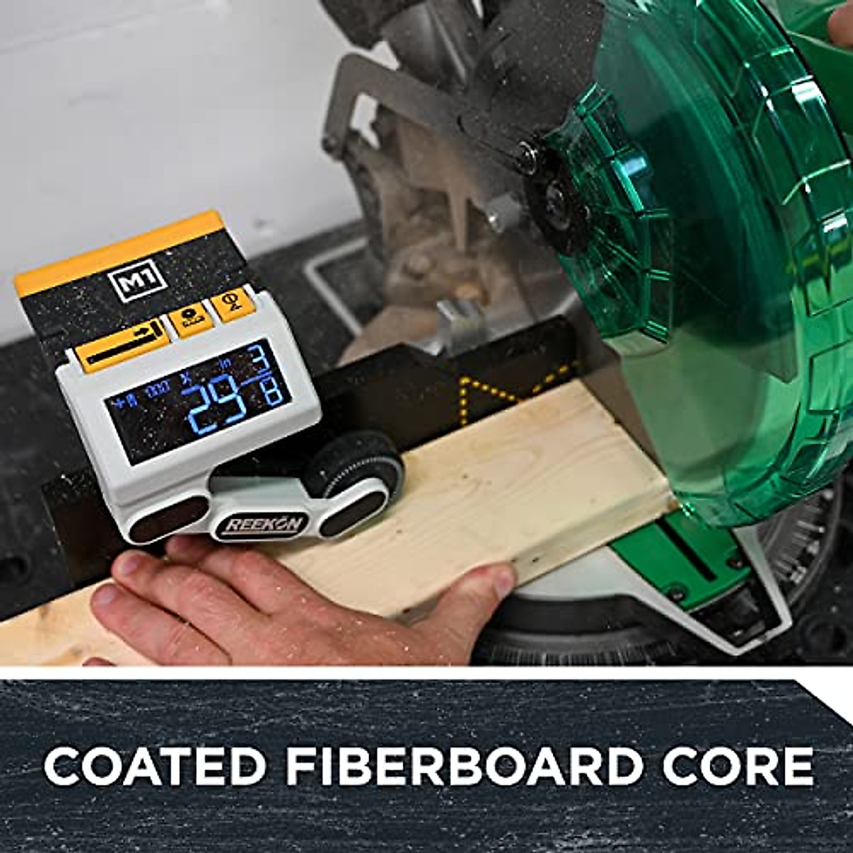 REEKON M1 Caliber Adapter Fence – Allows M1 Caliber Mounting on Wide Variety of Miter Saws and Chop Saws, Aluminium Mounting Point, 4 Fasteners Included for Easy Installation