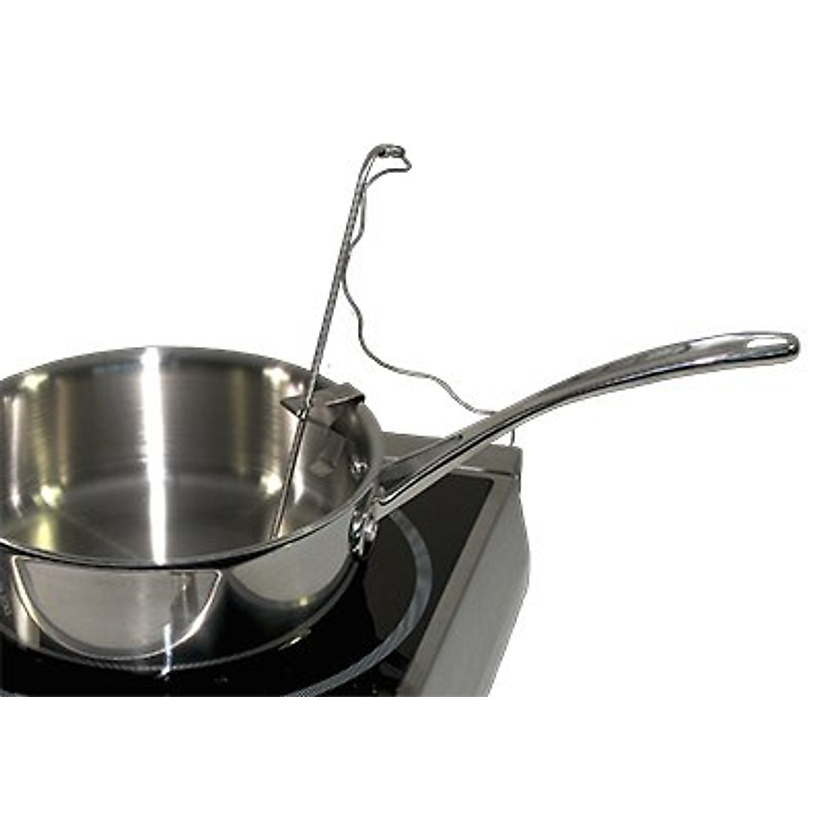 Max Burton 6515 Digital ProChef-1800 Induction Cooktop, Digital Controls, 10 Adjustable Watt and 15 Temperature Settings, Timer, Program Lock, Programmable Cooking, 1800W, 120V