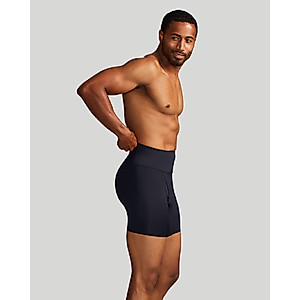 Tommie Copper Men's Pro-Grade Lower Back Support Undershorts - Black, Large