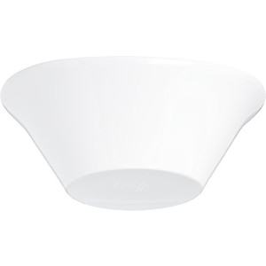 Carlisle FoodService Products Stadia Resuable Plastic Bowl for Home and Restaurant, Melamine, 32 Ounces, White