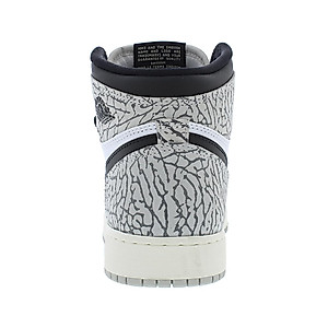 Nike Big Kid's Jordan 1 Retro High OG White Cement Grey/Blk/Wht (FD1437 052) - 4.5