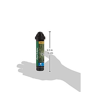 Rain Bird 12SAF High-Efficiency Mini Rotary Pop-Up Spray, 360° Full Circle Pattern, 13' - 18' Spray Distance, 4" Pop-up Height