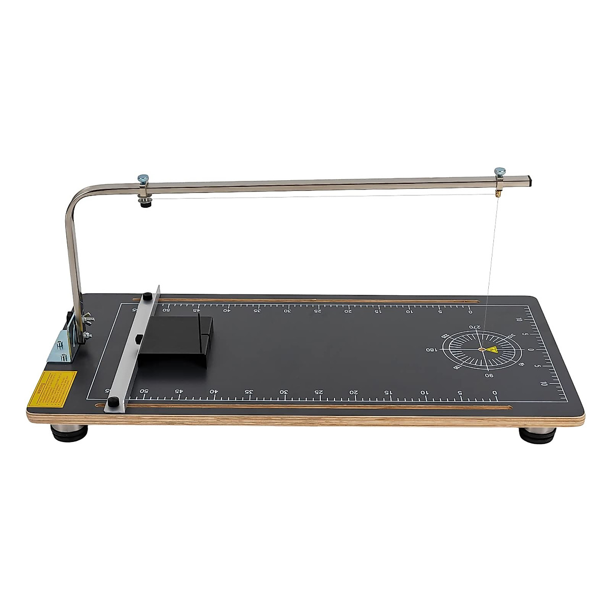 VPABES Desktop Hot Wire Foam Cutting Machine 110V Board Wax Wire Foam Styrofoam Cutter Machine Working Stand Table Tool