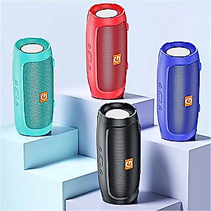 Qiopertar Portable Speaker, Wireless Bluetooth Speaker, Wireless Handheld Bluetooth Speaker, Dual Speaker, Outdoor Portable Subwoofer, Home Radio, Mini Sound System