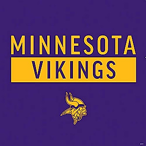 Skinit Decal Gaming Skin Compatible with PS4 Controller - Officially Licensed NFL Minnesota Vikings Purple Performance Series Design