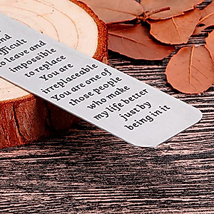 Bookmark Gifts for Best Friend Friendship Gift for Women Christamas Stocking Stuffers Friends Sentimental Gifts for Friend Best Friend Birthday Graduation Gifts for Women Female Friend Gift Ideas