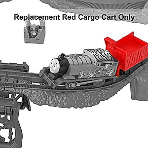 Replacement Part for Thomas and Friends Sodor Safari Tiger Adventure Train Playset - GXH06 ~ Replacement Red Cargo Cart
