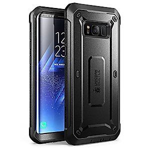 SUPCASE Unicorn Beetle PRO Series Phone Case for Samsung Galaxy S8, Full-Body Rugged Protective Case for Galaxy S8 2017 (Black)