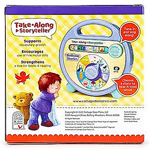 Take-Along Storyteller Bedtime Stories Interactive Electronic Take Along Storyteller with 11 Books, Ages 3-8