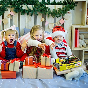 DDAI STEM Building Blocks Toys Gifts for Age 6, 7, 8, 9, 10, 11, 12 Boys and Girls, DIY Building Bricks, Ideal gift for birthday, STEM Engineering Construction RC Toy, 2 in 1 Model