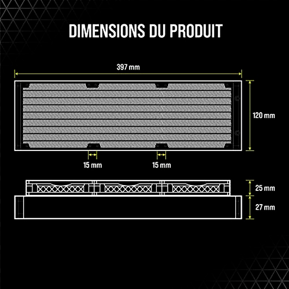 Corsair iCUE H150i Elite Capellix Liquid CPU Cooler - White