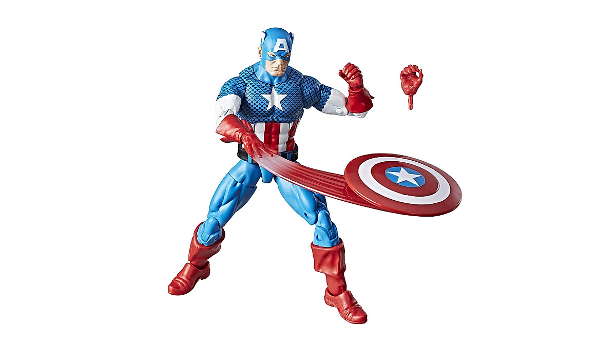Marvel Retro 6-inch Captain America Action Figure - Classic Design