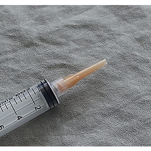 Pet Feeding Plastic Tapered Needles Tips Luer Lock Glue Dispensing Needles 11 Gauge 100 Pieces