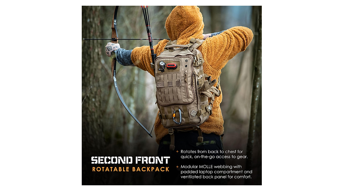 Hazard 4 Second Front Rotatable Backpack - Versatile & Durable